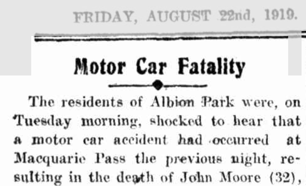 Macquarie Pass: past its use-by date? | The Southern Wire