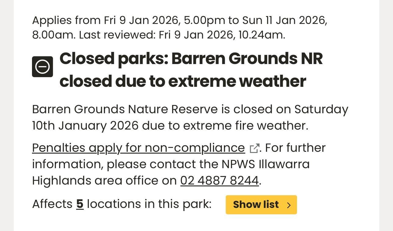 Wingecarribee Shire Council facing criticism over national park ...